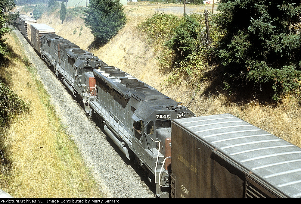 SP 7545 and Two More as Mid-train Helpers